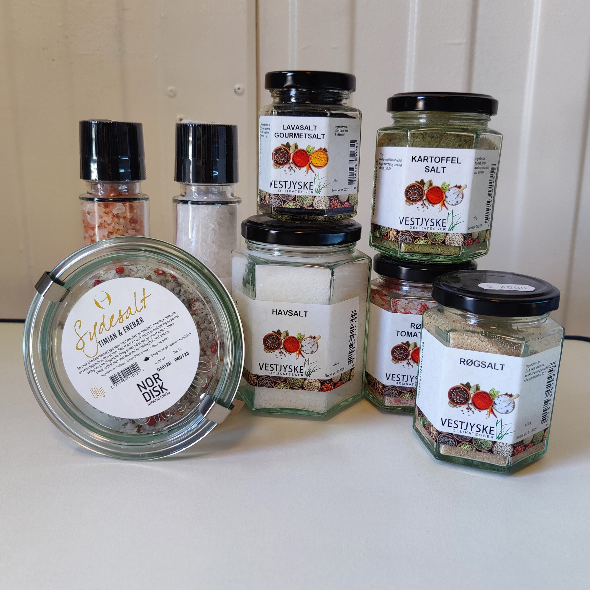 Køb salt hos Løvegården | Sydesalt, kryddersalt, salt i kværn osv.