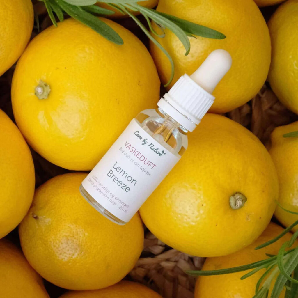 Lemon Breeze Vaskeduft | Care by Nature | Naturlig duft til vasketøj