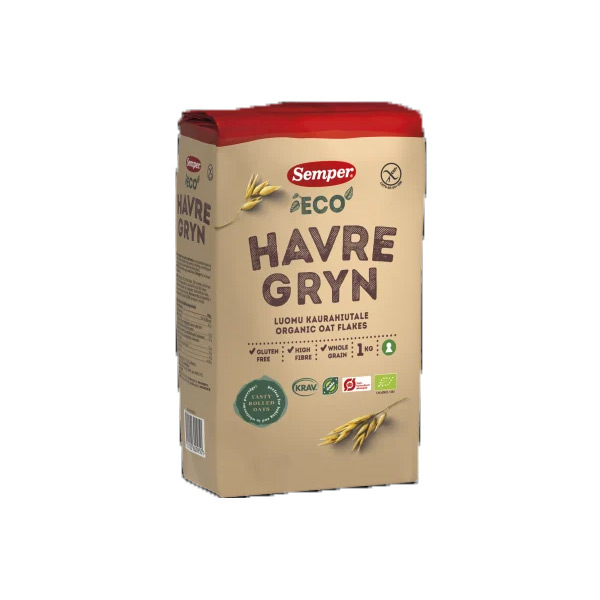 Glutenfri Havregryn kologiske Semper Altid Hurtig Levering Glutenfri Havregryn kologiske Semper Altid Hurtig Levering
