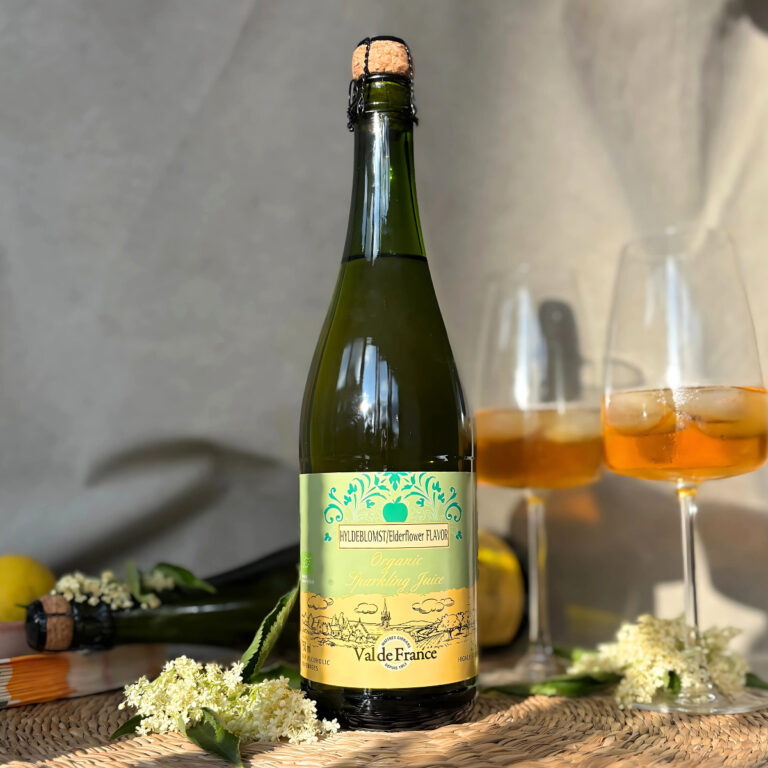 Alkoholfri cider med hyldeblomst | Val de France | Hurtig levering